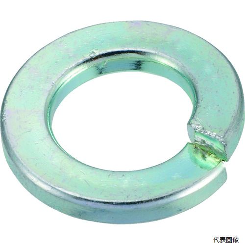 【特長】 ●ねじの緩み止めの効果がある一般的なワッシャーです。 ●環境負荷の少ない三価クロメート品です。 【仕様】 ●呼び径：M3 ●外径(mm)：5.9 ●内径(mm)：3.1 ●厚さ(mm)：0.7 ●表面処理：三価クロメート（白） ●...