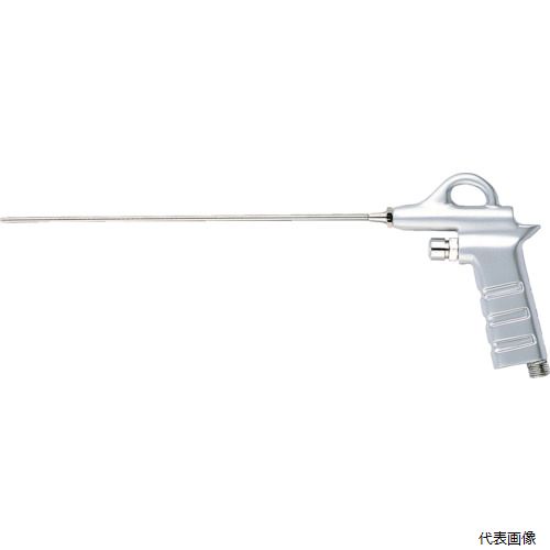 【特長】 ●汎用性の高いスタンダードタイプですので、一般的なダスト作業で広く使えます。 【用途】 ●一般ダスト作業。 【仕様】 ●ノズル長(mm)：300 ●ノズル口径(mm)：3 ●ノズル取付口：G1/8 ●エア取付口：G1/4 ●全長(...