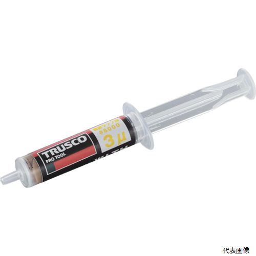 【特長】 ●ダイヤモンド砥粒が、均一に分散しているため、安定した研磨力が得られます。 ●ペーストの粘度が非常に低く、作業性が良好です。 【用途】 ●プラスチック金型などの最終仕上げに。 ●フェルトバフなどで使用。 【仕様】 ●粒度(#)：8...