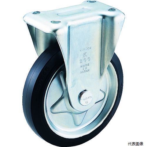 【特長】 ●自在旋回部は、ダブルベアリングを採用し、なめらかな回転を実現しています。 ●車輪回転部はラジアルベアリング入りで耐久性に優れています。 ●スチールホイールは、デザイン性も良く特徴のある星マークの形をしています。 【用途】 ●運搬...