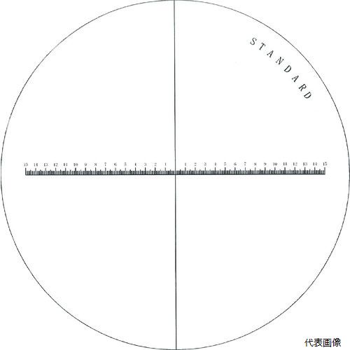 【特長】 ●0.1mm間隔のスタンダードスケール 【仕様】 ●直径(mm)：35 ●厚さ(mm)：1.5 【入数】 ●1個 他のサイズはこちら 在庫のない商品は検索に表示されない場合がございます　
