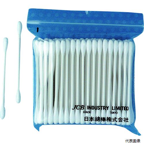【特長】 ●綿球は独自の長繊維を巻き付け、リントが出にくい構造です。 【用途】 ●奥まった箇所の清掃に。 ●電子機器等の接点や端子部分の清掃。 ●先端径(mm)：5 ●軸長(mm)：75 ●タイプ：両綿球・紙軸 ●紙軸 【材質／仕上】 ●綿...