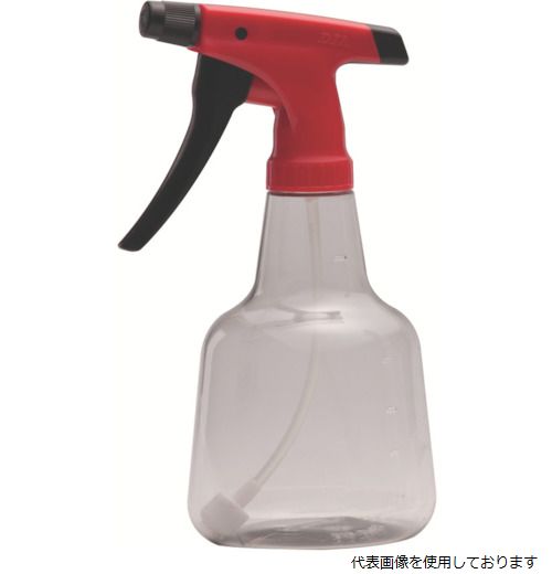 【特長】 ●使いやすいハンドル操作でどんな角度でも霧がでます。 ●ノズルを回すと霧・直射・ノズルストッパーに対応可能です。 【用途】 ●家庭園芸・消毒など。 【仕様】 ●容量(ml)：500 ●直径(mm)：93 ●幅(mm)：117 ●奥...