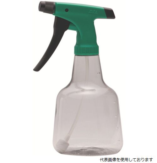 【特長】 ●使いやすいハンドル操作でどんな角度でも霧がでます。 ●ノズルを回すと霧・直射・ノズルストッパーに対応可能です。 【用途】 ●家庭園芸・消毒など。 ●容量(ml)：500 ●直径(mm)：93 ●幅(mm)：117 ●奥行(mm)...