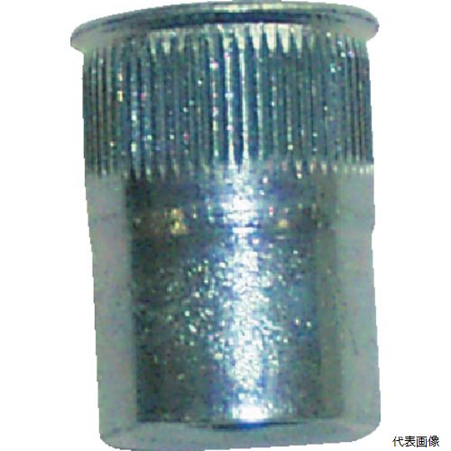 【特長】 ●片側で締結が完了します。複雑な母材形状でもパイプ材でも設計は簡略化できます。 ●ナットボディー外周面にローレットを施し、ローレット部が母材裏面に食い込み、高い強度が得られます。 ●熱錬不要：初めての作業者でもスピーディーに確実に...