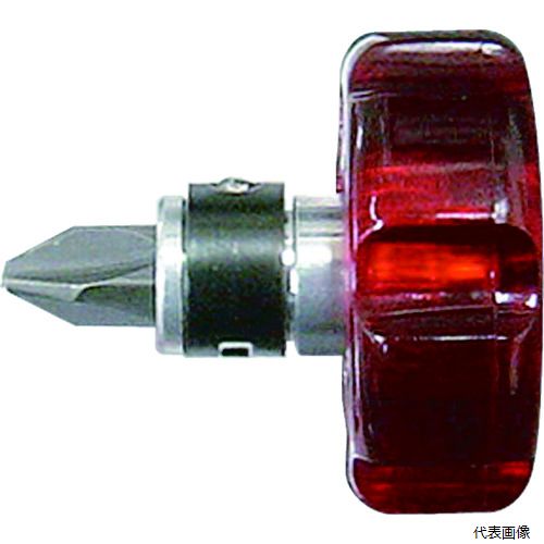 【特長】 ●狭いスペースに便利です。 【仕様】 ●刃先：［［＋］］2×［［−］］6×30mm ●全長(mm)：33 ●先端マグネット：無し ●セット内容(本)：1 ●ハンドル径(mm)：40 ●ビット差替式 【材質／仕上】 ●ビット：特殊合...