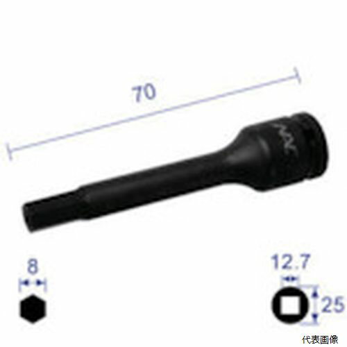 【特長】 ●六角穴付きボルト、六角穴付き止めねじ専用のロングタイプです。 ●インパクトレンチでの締め付けに対し、耐久性の高い特殊鋼を使用しています。 ●六角穴付、止めネジ用ボルト専用ロングタイプ ●耐久性の高い特殊鋼を使用し、価格もリーズナ...