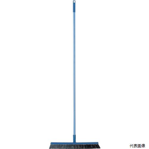 【特長】 ●細かなゴミや砂が掃きやすい細毛の材質を使用しています。 ●毛にホコリが付きにくい馬毛、除電材入りです。 ●柄が180度曲がります。 【仕様】 ●幅(mm)：460 ●長さ(mm)：1350 ●毛長(cm)：45 ●色：青 ●タイ...
