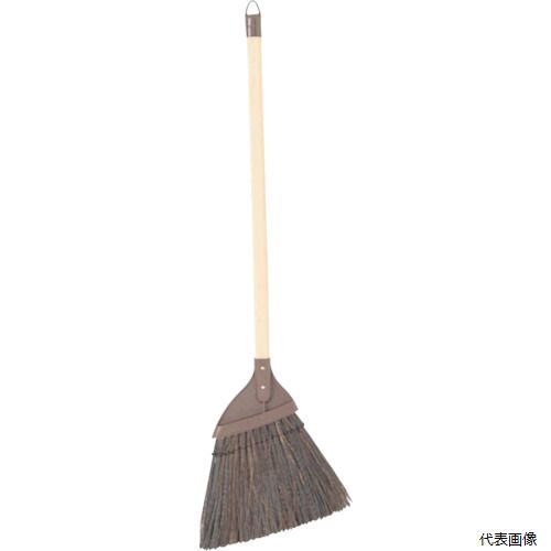 【特長】 ●腰の強い毛の材質で屋外の落ち葉やゴミなどの掃き掃除に最適です。 【仕様】 ●幅(mm)：200 ●長さ(mm)：700 ●毛長(cm)：140 ●タイプ：化学繊維 【材質／仕上】 ●柄：スチールパイプ ●甲・毛：ポリプロピレン（...