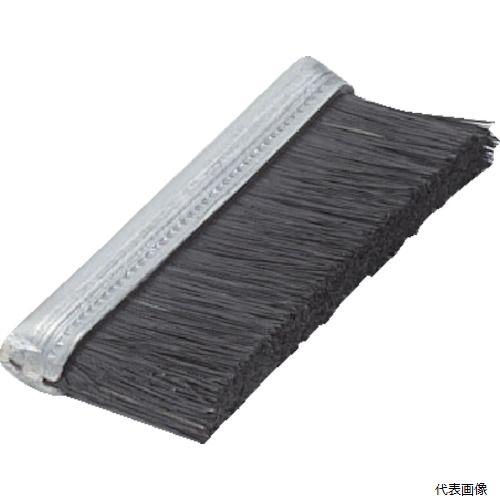 【特長】 ●先のブラシ部分のみです。 【用途】 ●金属面のサビ取り、バリ取り、塗装はく離など。 【仕様】 ●毛材：豚毛 ●行数(行)：1 ●植付(mm)：60 ●毛丈(mm)：15 ●全長(mm)：60 ●材質(ハンドル)：スチール ●厚さ...