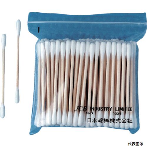 【特長】 ●木軸には高級白樺材を使用した高品質綿棒です。 【用途】 ●力を入れてこすりたいときに。 ●センサーやレンズ表面の清掃。 ●各種採取、実験など、培養試験など。 ●先端径(mm)：4.8 ●軸長(mm)：75 ●タイプ：両綿球・木軸...