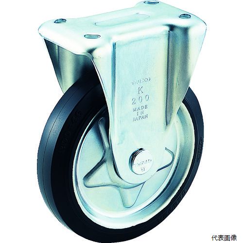 【特長】 ●自在旋回部は、ダブルベアリングを採用し、なめらかな回転を実現しています。 ●車輪回転部はラジアルベアリング入りで耐久性に優れています。 ●スチールホイールは、デザイン性も良く特徴のある星マークの形をしています。 【用途】 ●運搬...