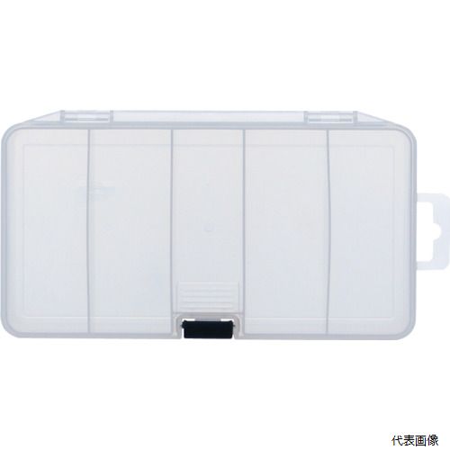 【特長】 ●フタ・底・止具ははめ込み式で耐久性に優れています。 【用途】 ●工具箱やキャビネットの中の整理整頓に。 【仕様】 ●色：クリア ●外形寸法(mm)間口：214 ●外形寸法(mm)奥行：118 ●外形寸法(mm)高さ：45 ●有効...