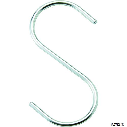 【特長】 ●開口部が大きいのでパイプなどに取り付けができます。 ●Sの口がほぼ平行に開いているので、幅のある個所に掛けやすいです。 【用途】 ●工具・器具などの一般商品の収納の吊り金具として。 【仕様】 ●使用荷重(kN)：0.2 ●D(m...