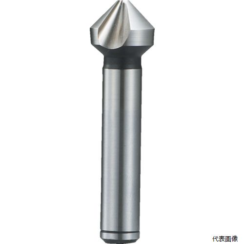 【特長】 ●母材にコバルトハイス鋼を採用し、耐摩耗性・耐熱性に優れています。 ●3枚刃の採用により切り粉の排出性がよく、綺麗な仕上がりです。 【用途】 ●被削材：鉄・鋳物・ステンレス。 ●面取り。 ●バリ取り。 ●さら座ぐり。 【仕様】 ●...
