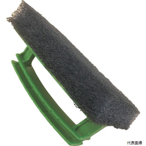 【特長】 ●軽くて、作業しやすい手作業用プラスチック製ホルダです。 ●パッドとホルダは接着されており、交換はできません。 ●色：青 ●縦(mm)：95 ●横(mm)：150 ●厚さ(mm)：65 ●タイプ：コンクリート/リノニウム床/大理石...