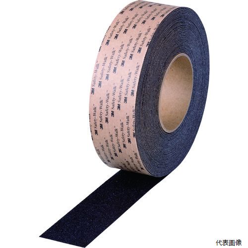 【特長】 ●裏紙を剥がして貼るだけの簡単な施工ですべり事故を防止します。 ●シマ鋼板用なので凹凸面にもよく追従して貼れます。 ●水や油がかかっても確実なすべり止め効果を発揮します。 ●わずかな経費で安全が確保できます。 【用途】 ●屋内・屋...