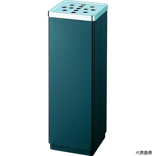 【特長】 ●消煙タイプです。 ●対流式酸欠機構の容器により、火が付いたままのすいがらを完全消火します。 【仕様】 ●色：ブラック ●幅(mm)：205 ●奥行(mm)：205 ●高さ(mm)：592 ●容量(L)：2 【材質／仕上】 ●本体...