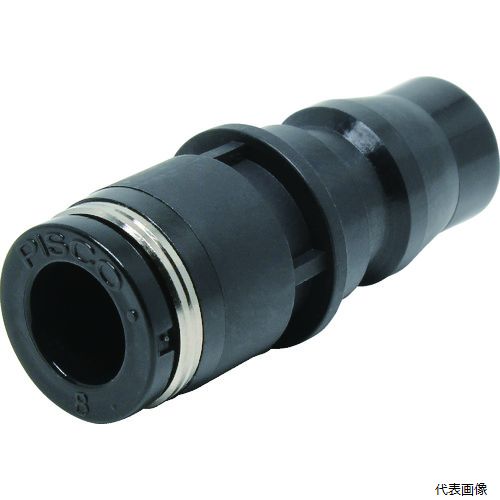 【特長】 ●装着抵抗が小さく設計させております。 ●ソケットは、プラグを抜くとエアーが止まります。 ●他社のカップリングと組合わせ可能です。 ●E3、E7シリーズは、コンパクトに設計されています。 ●適合チューブ外径D1(mm)：8 ●最高...