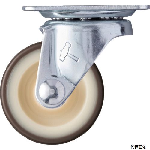 【特長】 ●最も生産量が多く、様々な場所で使用されています。 ●RoHS適合品です。 【用途】 ●屋内・外を問わずオールマイティーな軽量タイプです。 【仕様】 ●許容荷重(daN)：28 ●許容荷重(kgf)：28.56 ●車輪径D(mm)...