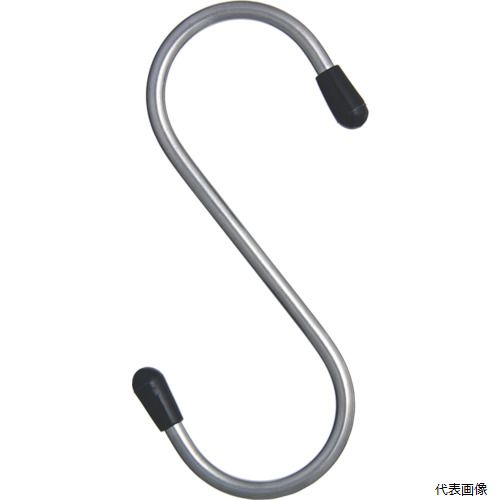 【特長】 ●ステンレス製でサビに強いです。 ●吊り下げ、引っ掛けには、ベーシックなパーツで安価です。 【用途】 ●物の吊り下げ、引っ掛けとして。 【仕様】 ●使用荷重(kN)：0.09 ●D(mm)：4.0 ●L(mm)：150 ●S(mm...
