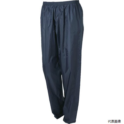 【特長】 ●泥、風、汚れから体をガードします。 ●はっ水加工を施しています。（本製品をレインウェアとしては使用できません。） 【用途】 ●一般作業用に。 【仕様】 ●色：ネイビー ●サイズ：L ●ウエスト(cm)：78〜88 ●股下(cm)...