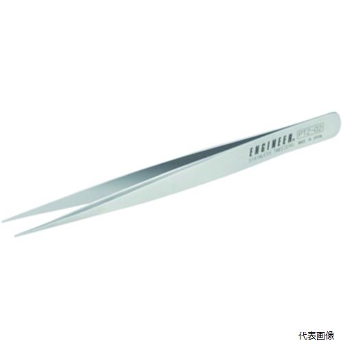 【特長】 ●先端は高精度精密仕上げで、耐久性に優れています。 ●材質は非磁性、耐食性、耐酸性に優れたステンレスです。 ●先端極薄0.2mmで狭隣接部品や極小チップの取り扱いに最適です。 ●先端ラウンド仕上げで、部品や基板を傷付けません。 ●...