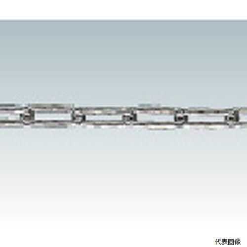 【特長】 ●ステンレス製でサビにくく、耐久性に優れます。 ●リンク：溶接止め 【仕様】 ●全長(m)：5 ●線径d(mm)：3.0 ●内長P(mm)：24 ●内幅W(mm)：5.0 ●使用荷重(kN)：0.98 【材質／仕上】 ●ステンレス...