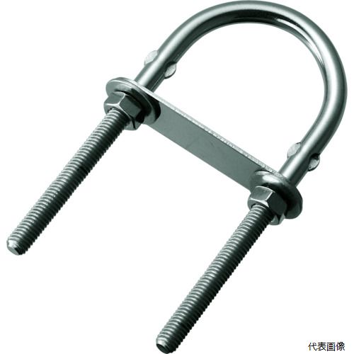 【特長】 ●壁面・床面・地面への固定金具です。 【用途】 ●チェーン・ワイヤ・ロープの端末金具として。 【仕様】 ●使用荷重(kN)：0.49 ●ねじ径：M6×1 ●D(mm)：6 ●L1(mm)：84 ●L2(mm)：29 ●L3(mm)...