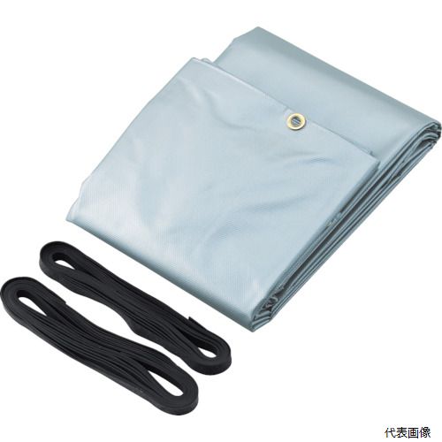 【特長】 ●ポリオレフィン製なのでエステル帆布に比べて軽量で持ち運びに便利です。 ●焼却処理時に発生する有毒ガス（ダイオキシン類）の発生を抑えています。 【用途】 ●荷物輸送、野積カバー。 ●色：シルバー ●幅(m)：3 ●長さ(m)：4....