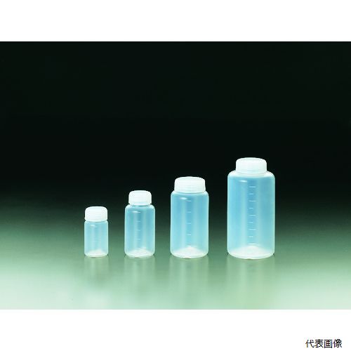 【特長】 ●耐薬品性、耐熱性に優れたフッ素樹脂製ボトルです。 ●金属溶出がほとんどなくメタルフリーを実現します。 ●表面に物が付着しにくく表面特性に優れています。 【仕様】 ●容量(ml)：250 ●目盛間隔(ml)：50 ●直径(mm)：...