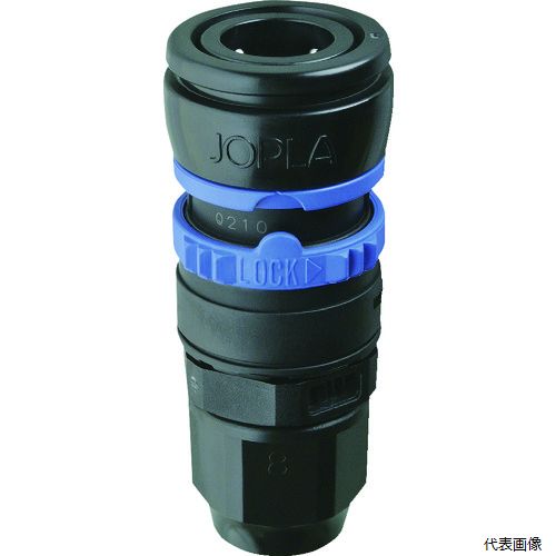【特長】 ●ワンタッチ接続方式。 ●セーフティロック機構を標準装備。 ●エンジニアリングプラスチックの採用で耐衝撃性に優れています。 ●プラスチック製でさびずに軽量です。 【用途】 ●一般エア配管。 ●自動車業界、食品業界などに。 ●相手側...