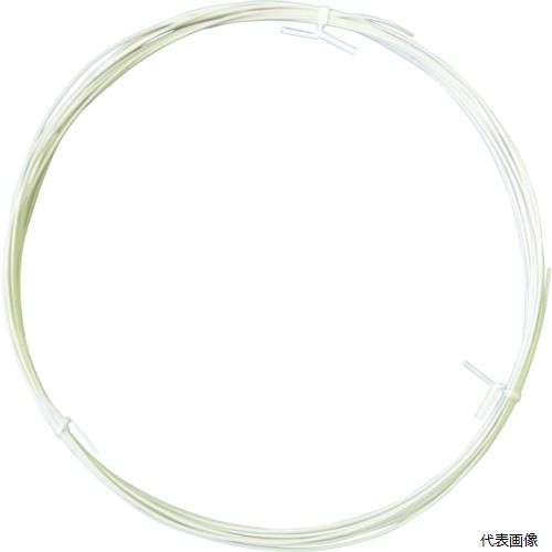 【特長】 ●配線用に使用される電線で、絶縁体に耐熱、耐寒、耐油、耐薬品に優れたフッ素樹脂を使用しています。 ●エコ対応で「臭素系難燃剤」は使用していません。 【用途】 ●電気機器内の配線用に。 【仕様】 ●色：ホワイト ●芯数：1 ●全長(...
