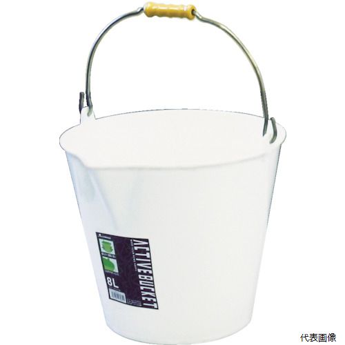 【特長】 ●注ぎやすい口元形状です。 ●内側に1［［リットル］］毎の目盛付です。 ●持ちやすい底面です。 ●割れにくい素材（軟質ポリエチレンとEVAのブレンド）です。 【用途】 ●園芸・土木資材。 ●容量(L)：8 ●高さ(mm)：217 ...