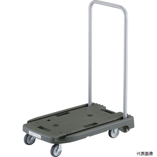 【特長】 ●φ75省音キャスター採用で音が静かです。 ●エラストマー樹脂車輪の採用で従来のゴム車輪と比較して反発性が高く軽く動き、タイヤ痕を軽減します。 ●立て置きできます。 【用途】 ●事務所などでの資料の運搬に。 ●家庭でのごみ出しなど...
