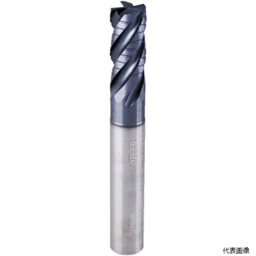 【特長】 ●背分力を抑制し、主軸動力の低い機械においても高負荷加工が可能です。 【用途】 ●被削材：ステンレス鋼。 ●ミリング加工における粗加工用。 【仕様】 ●刃数ZEFP(枚)：3 ●切削径DC(mm)：10 ●最大切込みAPMX(mm...
