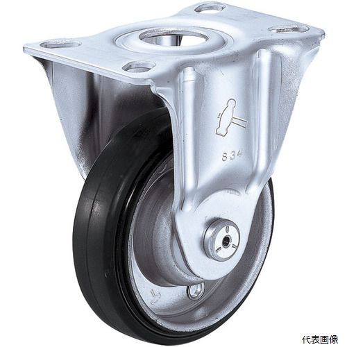 【特長】 ●新車輪採用による420Sタイプの軽量キャスターです。 【用途】 ●オールマイティーな中・重量用キャスターです。 【仕様】 ●許容荷重(daN)：160 ●許容荷重(kgf)：163.2 ●車輪径D(mm)：150 ●車輪幅(mm...
