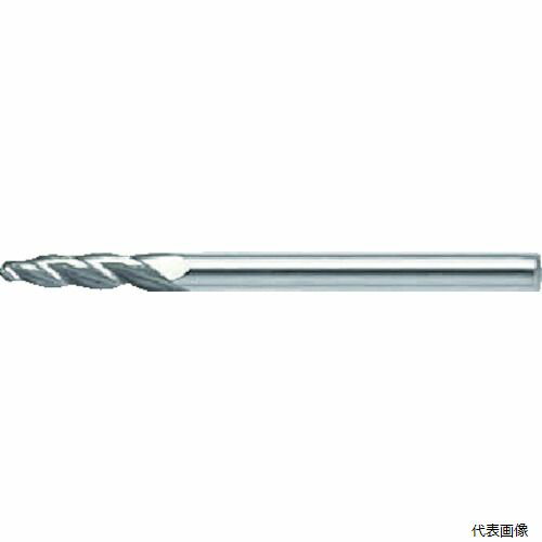 【特長】 ●シャンク径3mm、アルミニウム切削用の超硬バーです。 【仕様】 ●形状：砲弾(アルミカット) ●刃径(mm)：3.0 ●刃長(mm)：12.7 ●軸径(mm)：3 ●軸長(mm)：25.3 ●全長(mm)：38 ●最高使用回転数...