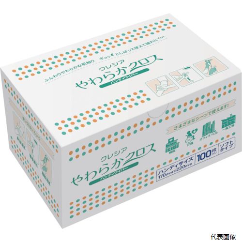 【特長】 ●環境に配慮し、取り出し口をフィルムレスにした紙箱を採用しています。 ●取り出し口を開封することなく、フタを開けたら即使用可能です。 ●蓋つき形状で未使用時の埃や汚れの侵入を防ぎます。 ●ちょい拭きを想定したシートサイズ。 ●ドラ...