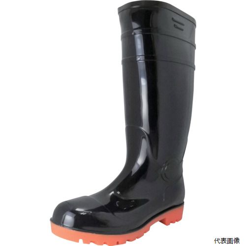 【特長】 ●耐油底で油に強いです。 ●カットにより高さ調整可能です。 【用途】 ●土木、建築、農作業、その他一般作業に。 【仕様】 ●寸法(cm)：27.0 ●足幅サイズ：3E ●靴丈(cm)：39 ●色：ブラック ●抗菌防臭加工 ●耐油性...