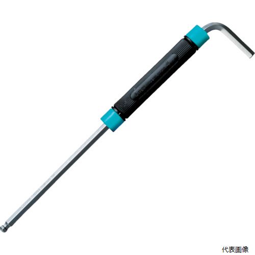 【特長】 ●素早く回せるスピードハンドルです。（対辺2.5〜10mm） ●つまみやすいキャッチグリップです。（対辺1.5、2mm） ●ねじ落下防止の先端ねじキャッチです。（対辺8、10mm） ●ねじにフィットし、なめらかに回せます。 ●傾け...