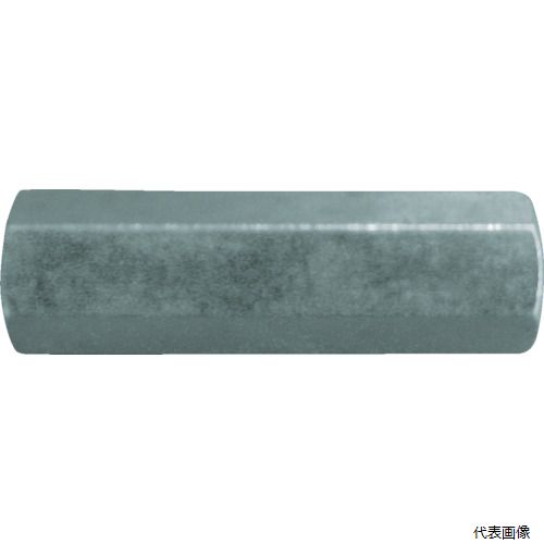 【特長】 ●高さ(長さ)が大きい六角ナットです。 ●耐食性向上の為、ユニクロメッキがしてあります。 ●高ナットとも言います。 【用途】 ●ねじの継手用、長さ調節用として使用。 ●建築材料に。 【仕様】 ●呼び径：M8 ●二面幅寸法(mm)：...