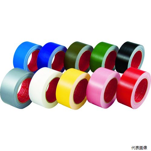 【特長】 ●鮮やかな色合いで用途に応じた使い分けが可能です。 【仕様】 ●色：ホワイト ●幅(mm)：50 ●長さ(m)：25 ●厚さ(mm)：0.23 ●テープカット条件：手で切断可能 ●粘着力(N/10mm)：11.4 ●粘着力(N/2...