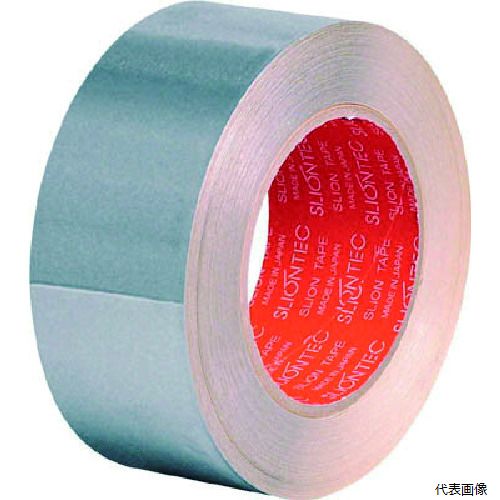 【特長】 ●耐熱・耐寒・防湿性、さらに強度耐摩擦性に優れています。 ●防音・防振性に優れます。 ●厚さ0.2mmのアルミ箔基材の片面に耐候性に優れた合成樹脂系の粘着剤を塗布した粘着テープです。 【用途】 ●飛行機、エレベーター、精密機器、音...
