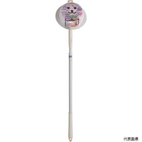 【特長】 ●お風呂らくらくクリーナーです。 ●アミ目繊維でささっとなでるだけできれいになります。 ●お風呂場全部丸ごとこれ1本でOKです。　 ●フサフサのアミ目繊維だから、あらゆるところに穂先が届きます。 ●伸びるロングハンドルで腰を曲げず...