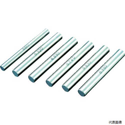 【特長】 ●ピンゲージとはピン形状（円柱）で直径の寸法が精密に仕上げられたゲージです。 ●最も一般的なピンゲージです。 ●全品経年変化防止のサブゼロ処理済みです。 ●真円になっているため、あらゆる場面で使用可能です。 【用途】 ●穴径の検査...