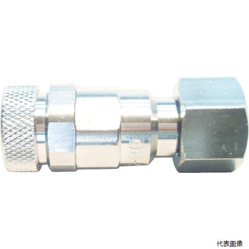 【特長】 ●ボールロック方式です。 ●ミニ・カプラ（日東工器製）と互換性があります。 【用途】 ●マイルドホース用ソケット（酸素用） 【仕様】 ●品名：酸素用ソケット ●適合流体：酸素 ●接続サイズ：M16×P1.5（右）メス ●最高使用圧...