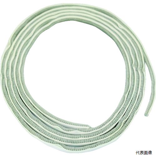 【特長】 ●緻密なモヘアがわずかなすき間にもフィットし、不均等なすき間もバランスよく塞ぎます。 ●サッシ、建具メーカーに幅広く採用されている国内最高品質のモヘア型緩衝材です。 【用途】 ●室内建具の緩衝材、消音、吸音、衝撃緩和。 ●色：グレ...