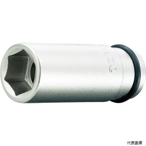 【特長】 ●外観品質と防錆力の向上を図った無電解メッキ仕様のインパクト用ソケットです。 ●Oリング仮置き構造により、レンチにインパクト用ソケットを着脱する際にOリングを一旦溝に仮置くことで作業性を向上させています。 ●無電解メッキのインパク...