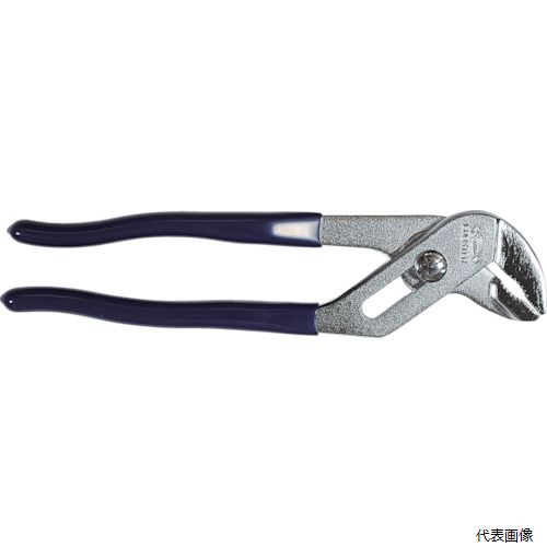 【特長】 ●合理的な機構で、操作は軽く、そのうえ耐久力抜群です。 ●特に狭い場所での配管作業には非常に便利です。 【用途】 ●パイプなどの配管作業。 ●水道の蛇口など水回り作業。 【仕様】 ●全長(mm)：196 ●最大口開き(mm)：33...